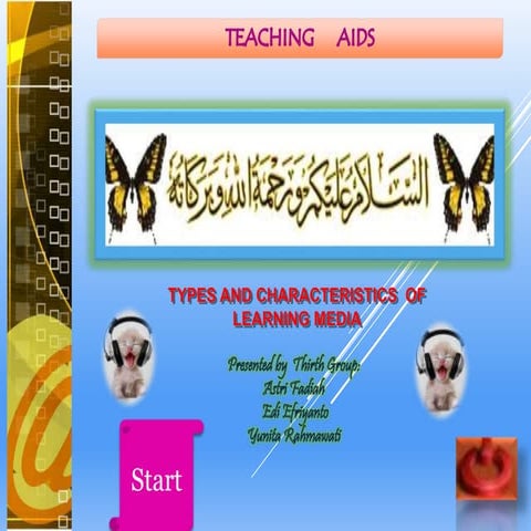 Types and characteristics of learning media | PPT