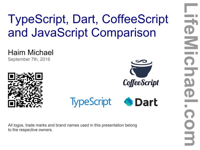 Typescript Dart Coffeescript And Javascript Comparison Pdf Web 3592