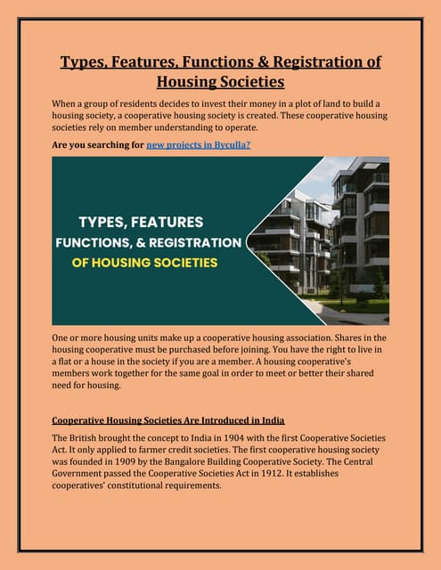 Cooperative society | PPT