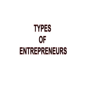 Types of entrepreneurs and functions.ppt