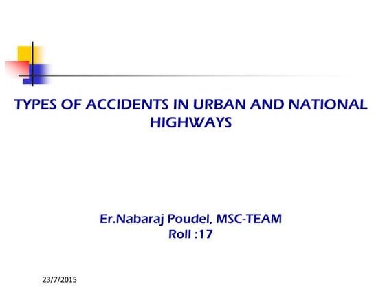 Traffic Accidents | PPT