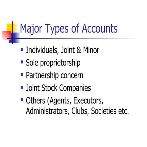 Types of accounts | PPT