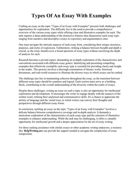 Essay Types And Examples.pdf