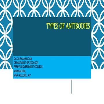 ANTIBODIES types and Immunology Humans and Mammals | PPT