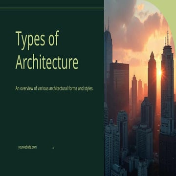 how many Types of Architecture are there .pptx