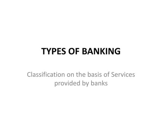 Bcom 1 sem banking 1 chapter | PPT