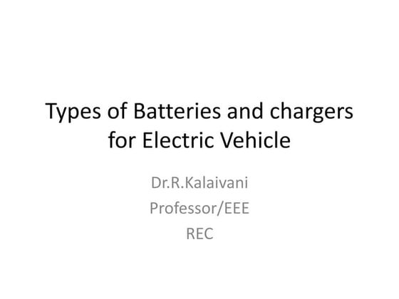 Ni-Cd cell or Nicad battery | PPTX