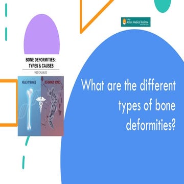 What are the different types of bone deformities? | PDF