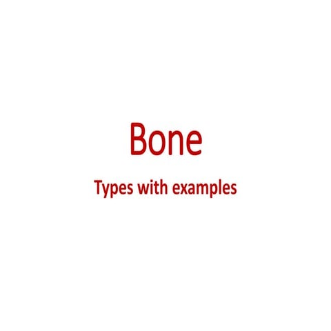 Definition,Types and classification of bones.ppt