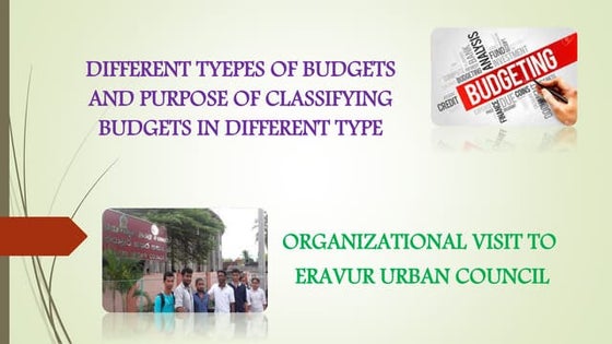 Types of budget | PPTX | Business Accounting & Finance | Business