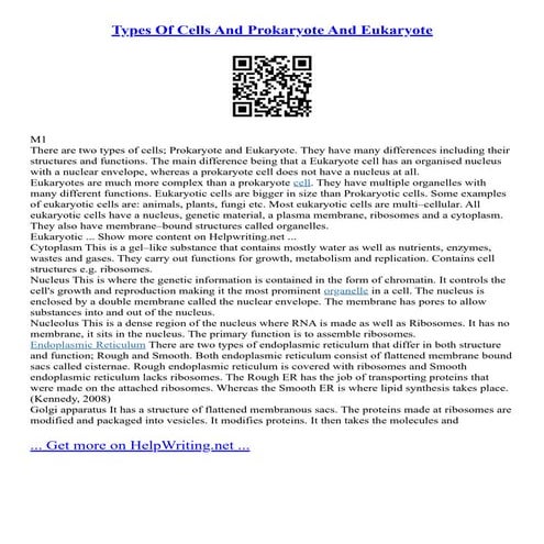 Cell Structures Science Graphic Organizer | PDF
