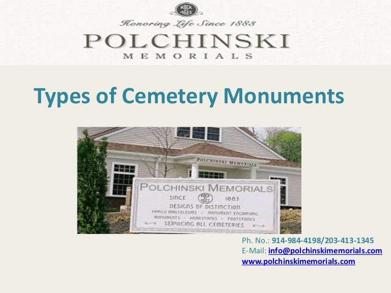 Types Of Cemetery Markers - Design Talk