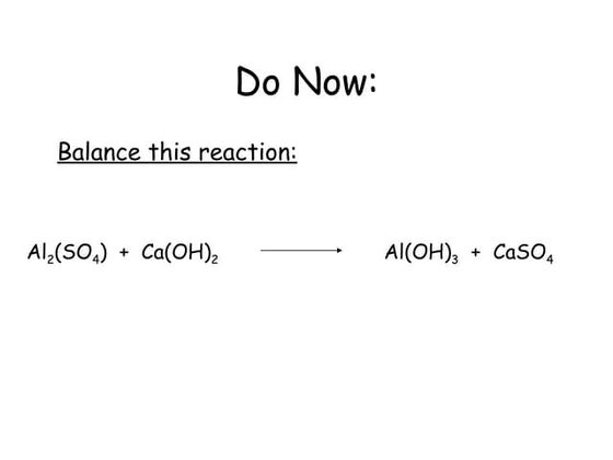 types of chemical reaction | PPT