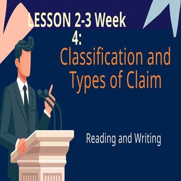 Reading and Writing lesson Types of claim.pptx