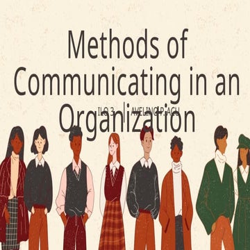 Types of Communication Strategies Educational Presentation in Beige ...