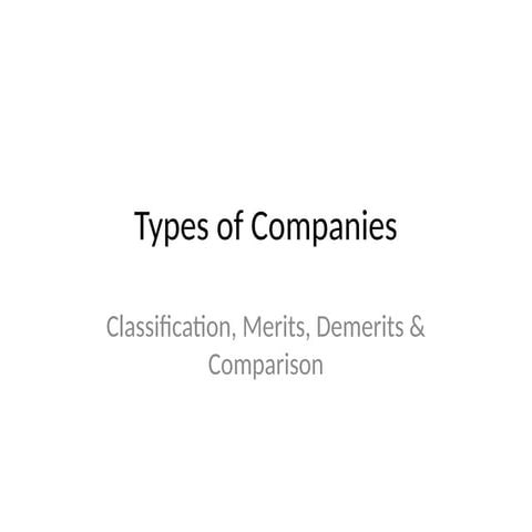 Types_of_Companies_with_Notes and its differences | PPTX