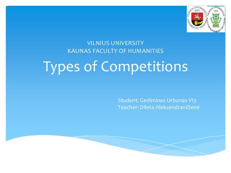 Types of competition
