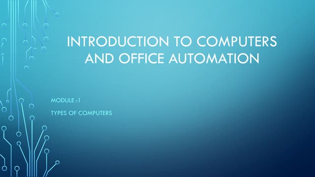 Classification of Computer according to their size | PPTX | Desktops ...