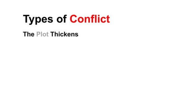 TYPES OF CONFLICTS.pptx | Science