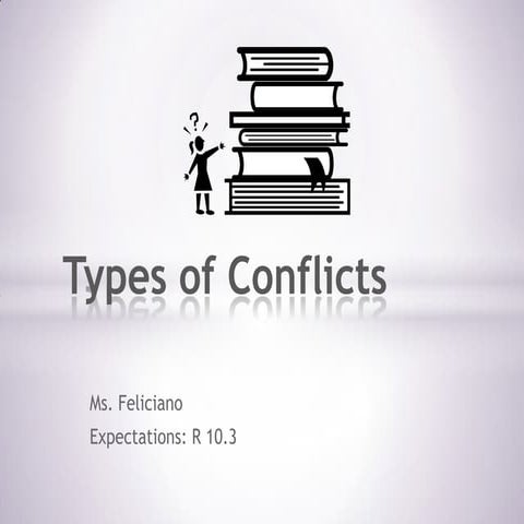 Types of conflicts | PPTX