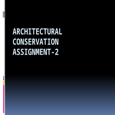 types of conservation in heritage conservation | PPTX