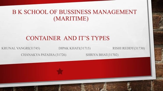 Container info | PDF