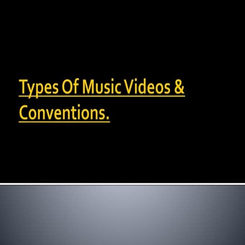 Types of conventions blog ready | PPTX | Video Production | Content ...