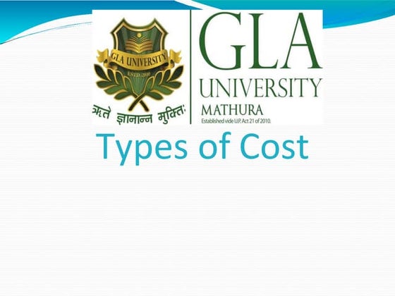 Types of cost | PPTX | Business Accounting & Finance | Business