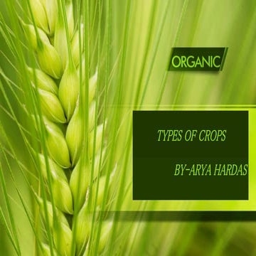 Types of crops | PPT
