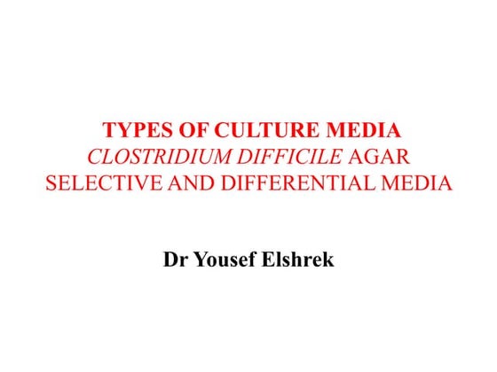 C Diff Information From the CDC | PDF