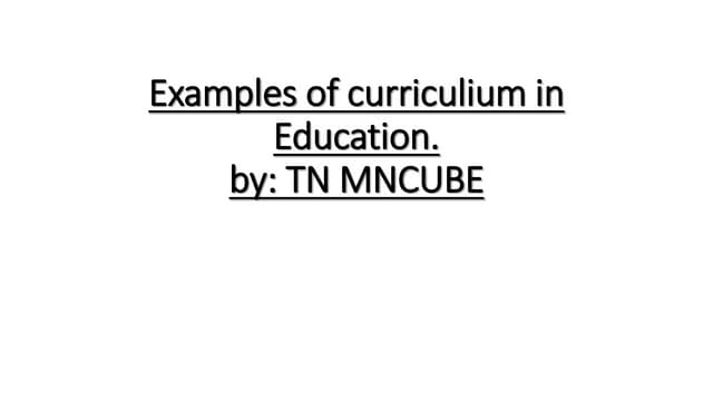7 types-of-curriculum | PPTX