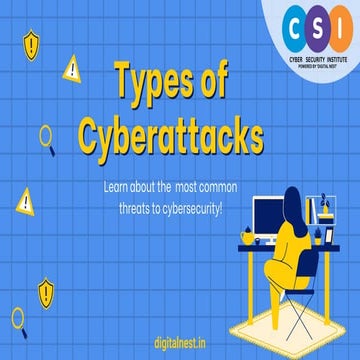 Types of Cyber attacks | PDF | Internet | Computing