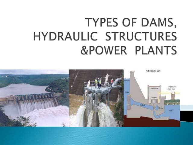 types of dam | PPTX | Civil Engineering Industry | Industries