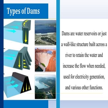 Types of dams | PPTX