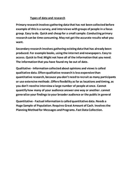 Research methods table zak | PPT