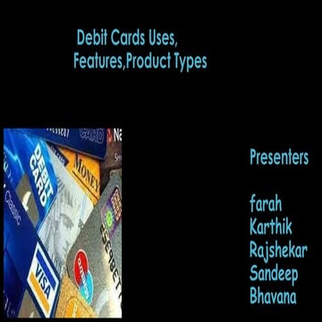 Types of debit cards | ODP