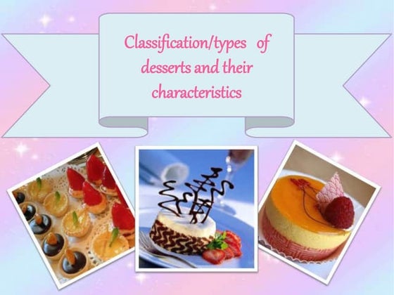Ingredients needed in preparing desserts and sweet sauces | PPT