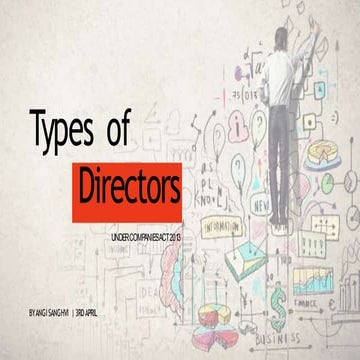 Types of Directors - Mehta & Mehta | PPTX