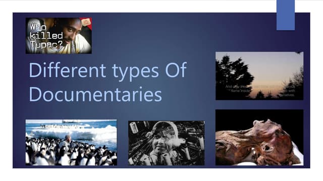 Documentary Presentation | PPTX