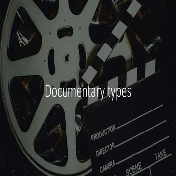 types of documentaries | PPT