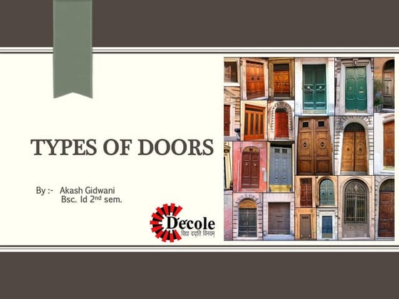 Communicating Doors - Poster | PDF