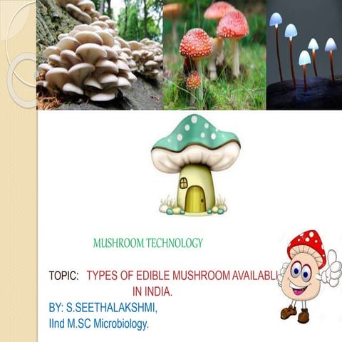 Classification of mushrooms | PDF