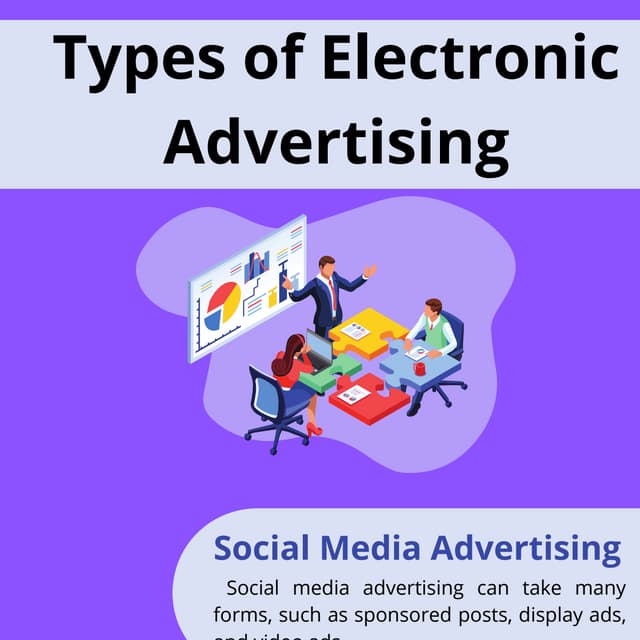 Types of Electronic Advertising | PDF