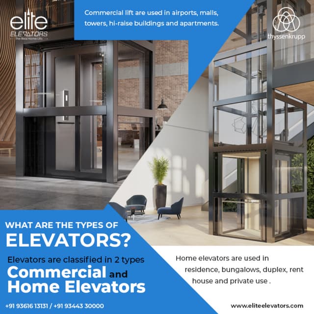 Types of Elevators | PDF