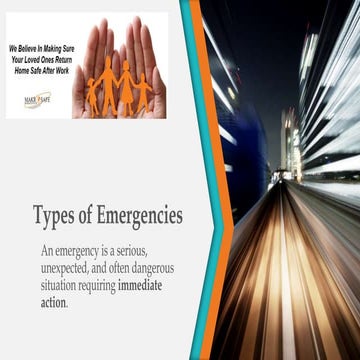 Types of Emergencies | PPTX