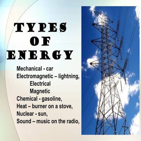 Types of energy | PPT
