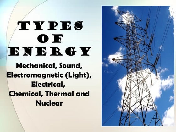 Forms of Energy | PPT