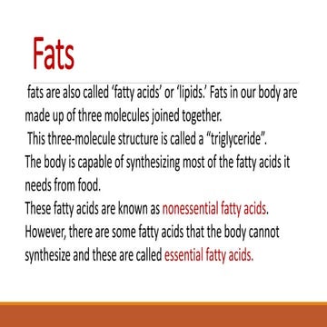 Types of fatts | PPTX | Heart and Cardiovascular Diseases | Diseases ...