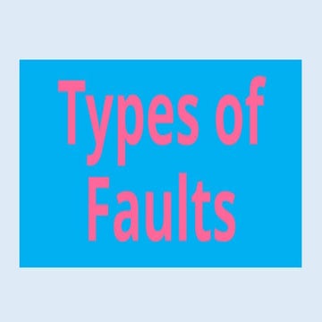 Different Types of Fault Movements | PPTX