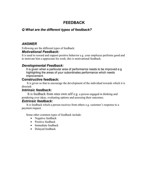 Feedback capture grid | PPT